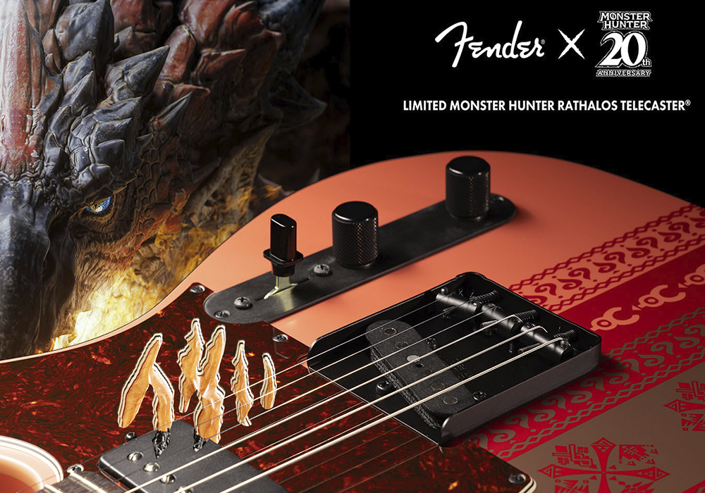 Telecaster y Monster Hunter lanzan guitarra edición limitada - Musical ...